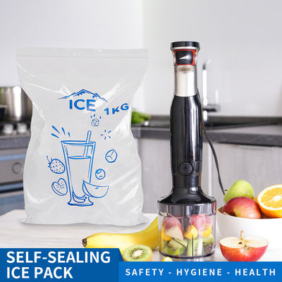 Easy to Reusable Recyclable Ice Cube Bags for Eco Friendly Ice Cubes