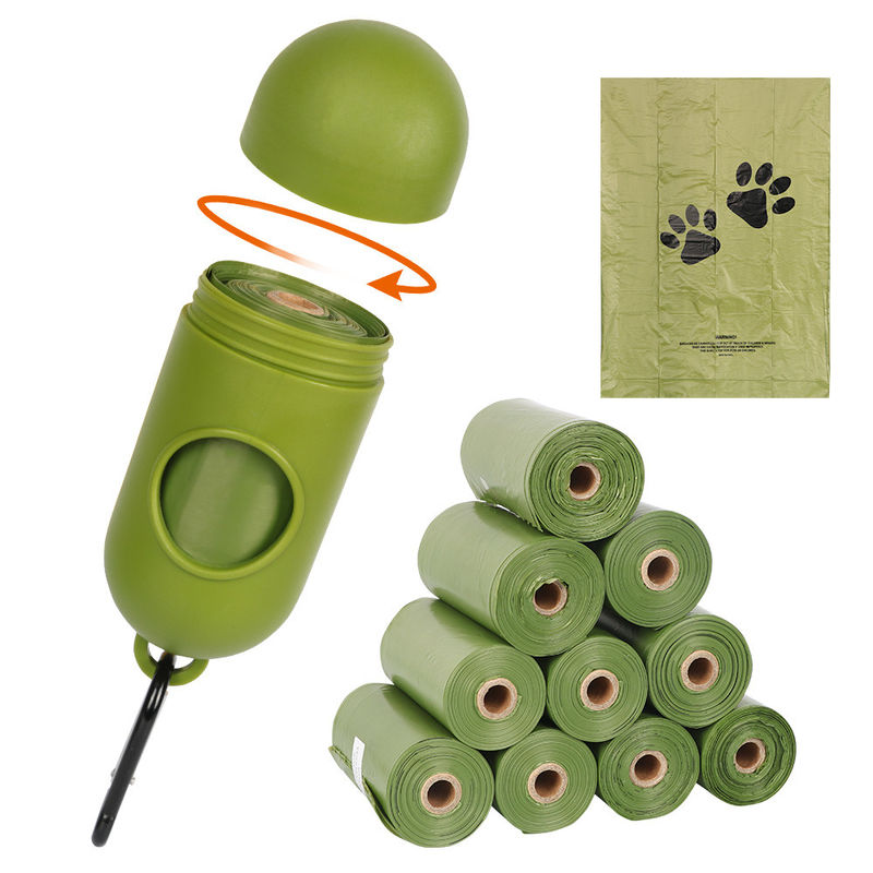 Earth Friendly Biodegradable Pet Waste Composting Bags Unscented OEM