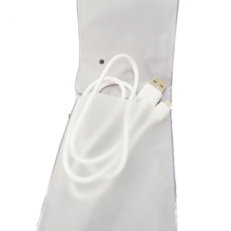 Plastic PE Transparent OEM ODM Pre Opened Bags With Flat Mouth