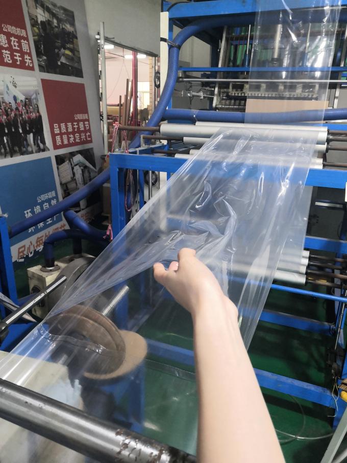 Customized Clear LDPE Fanfolded Pre Opened Bags Textile Packaging