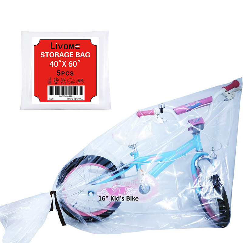 Clear Giant Storage Bags Jumbo Plastic Moving Bags For Clothes Packing