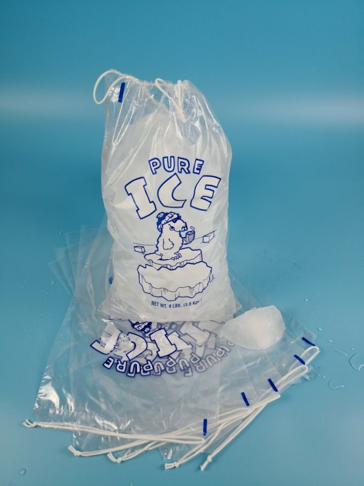 Eco friendly Recyclable Reusable Drawstring Ice Bags For First Aid ...