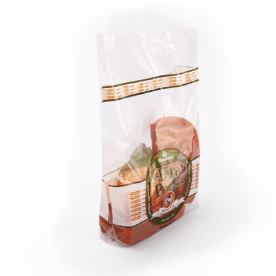 Custom Printed Thick 0.05mm Bread Packaging Bags Clear Plastic LDPE